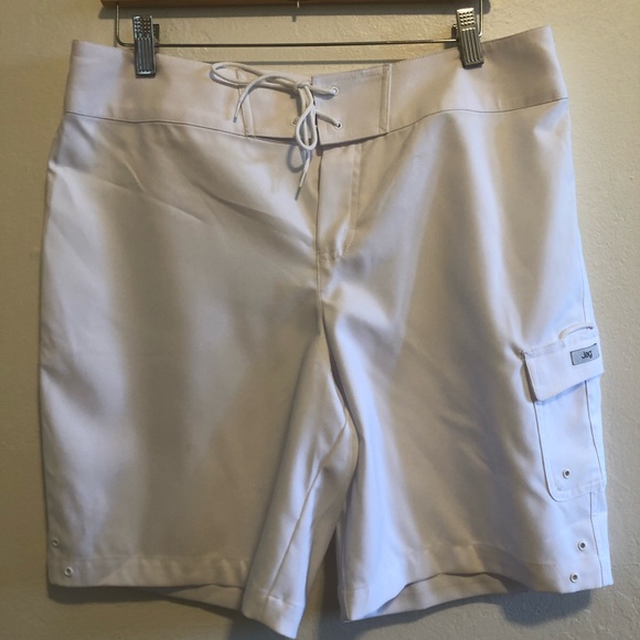 Jag Jeans | Shorts | Jag White Athletic Sports Shorts One Pocket New ...